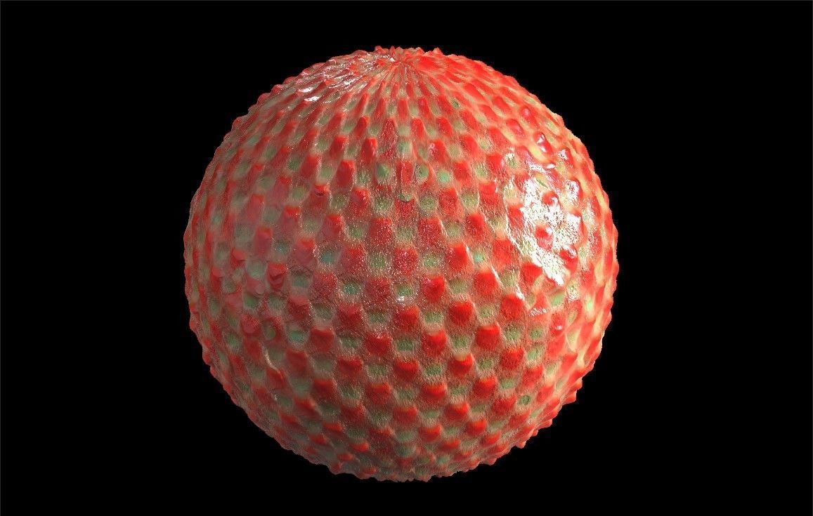 Texture PBR Skin Creature Alien Seamless Material SBSAR 4k Texture 69 ...