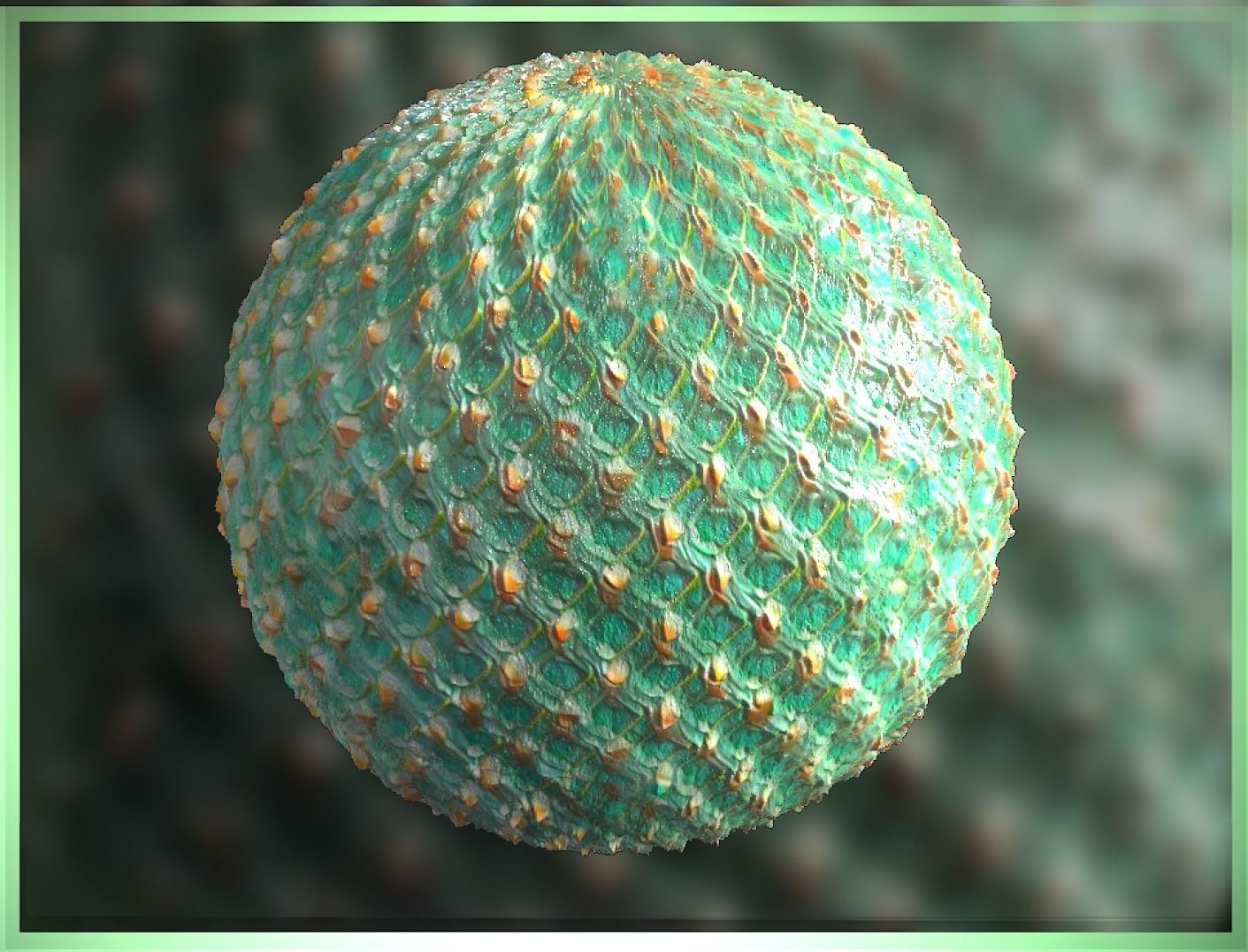 Texture PBR Skin Creature Alien Seamless Material SBSAR 4k Texture 62 ...