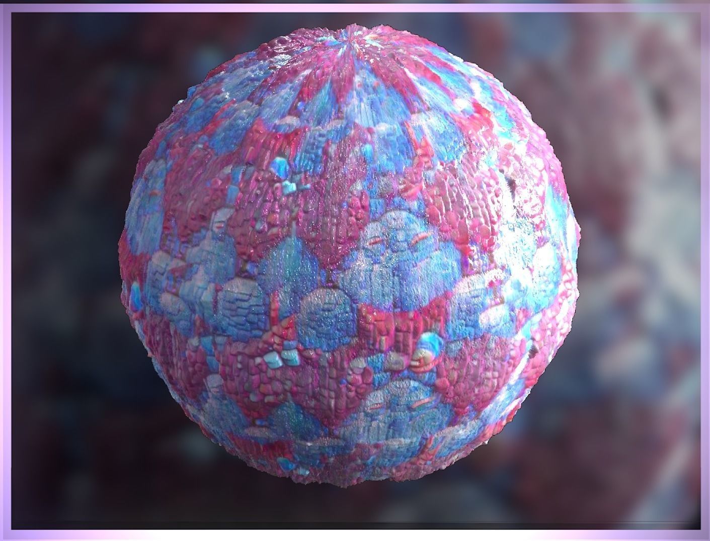 Texture PBR Skin Creature Alien Seamless Material SBSAR 4k Texture 50 ...