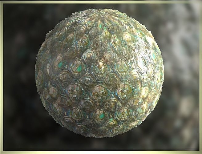 Texture PBR Skin Creature Alien Seamless Material SBSAR 4k Texture 32 ...