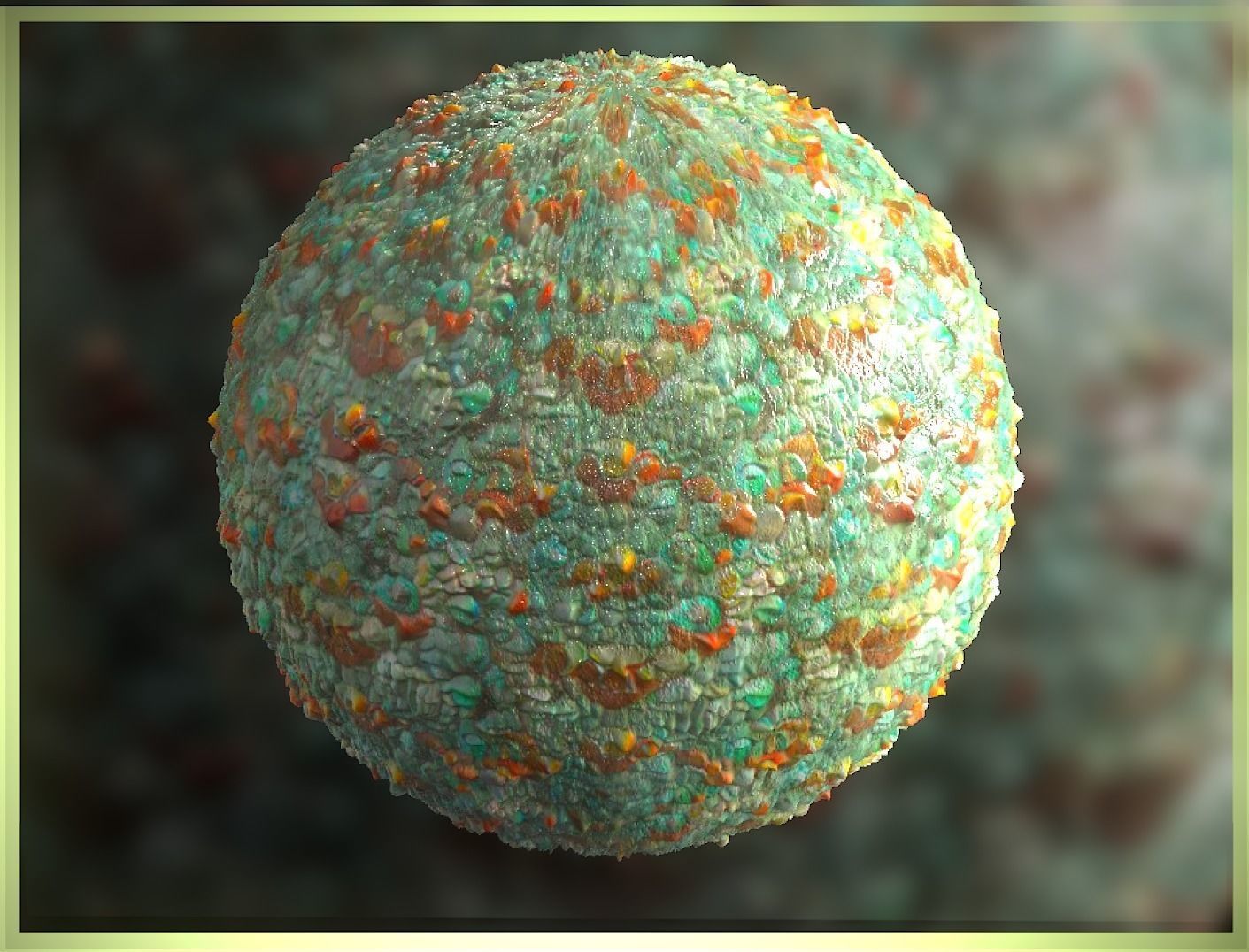 Texture PBR Skin Creature Alien Seamless Material SBSAR 4k Texture 27 ...