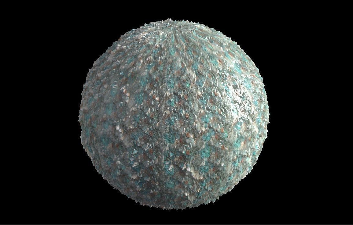 Texture PBR Skin Creature Alien Seamless Material SBSAR 4k Texture 25 ...