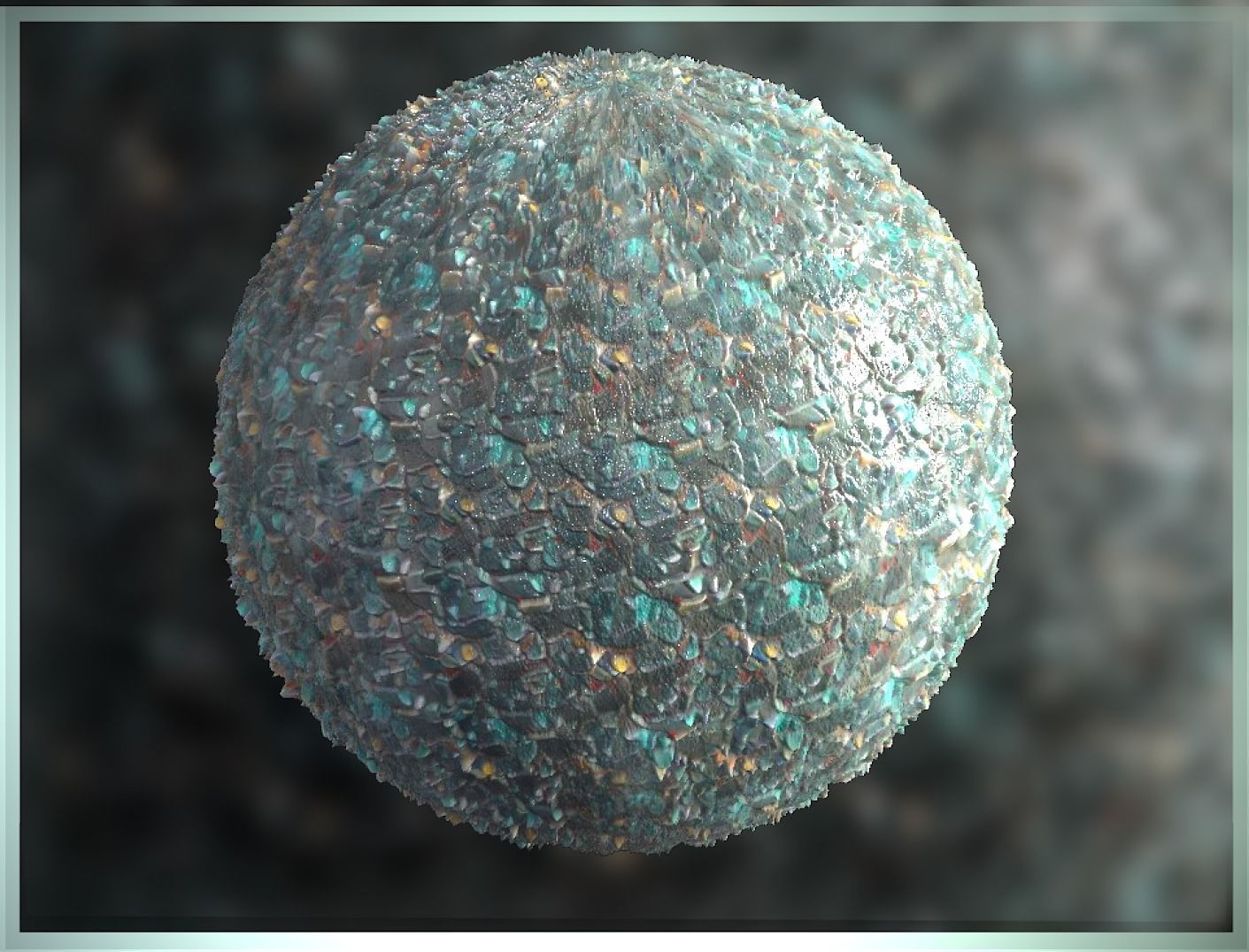 Texture PBR Skin Creature Alien Seamless Material SBSAR 4k Texture 20 ...