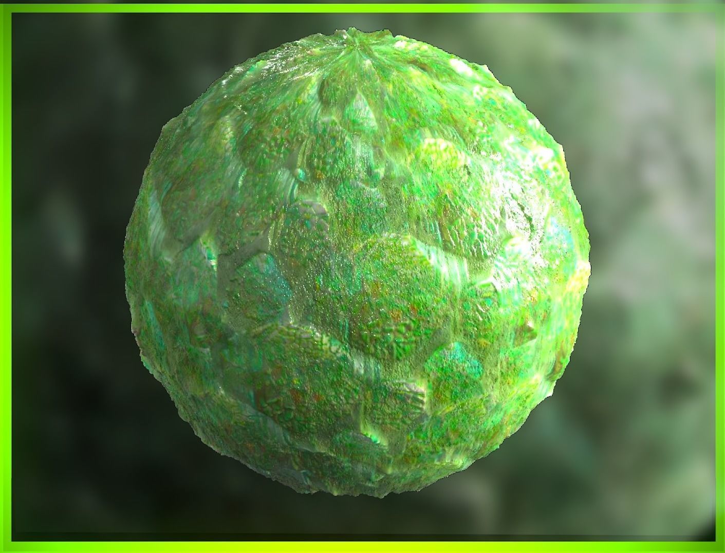 Texture PBR Skin Creature Alien Seamless Material SBSAR 4k Texture 04 ...