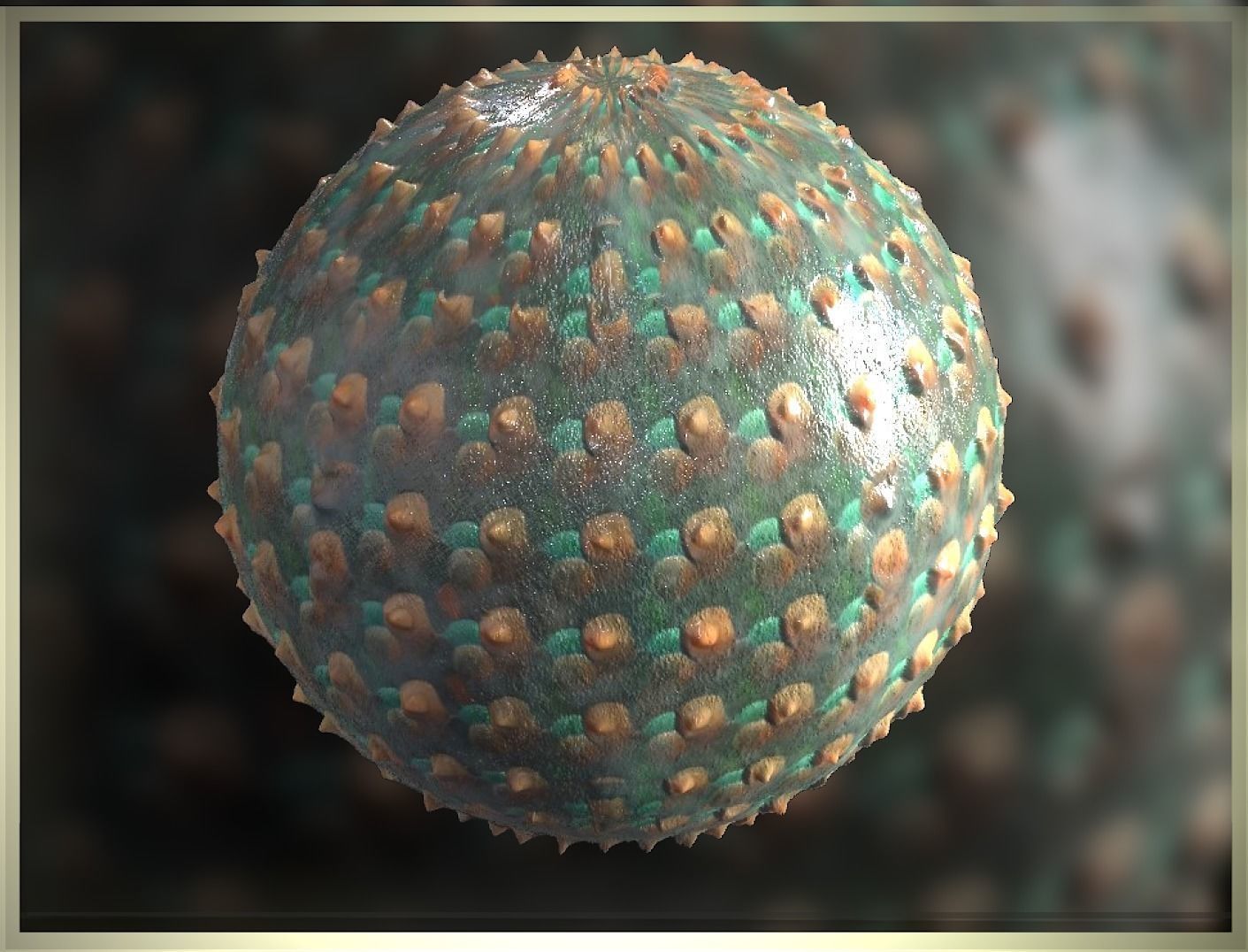 Texture PBR Skin Creature Alien Seamless Material SBSAR 4k Texture 03 ...