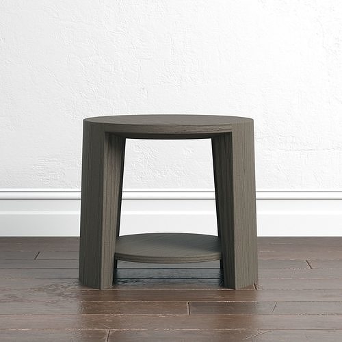 Restoration Hardware Wyeth Split Bamboo Side Table 3D model | CGTrader