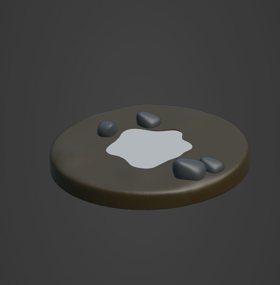 Pine tree tabletop terrain 3D printable free 3D model 3D printable ...