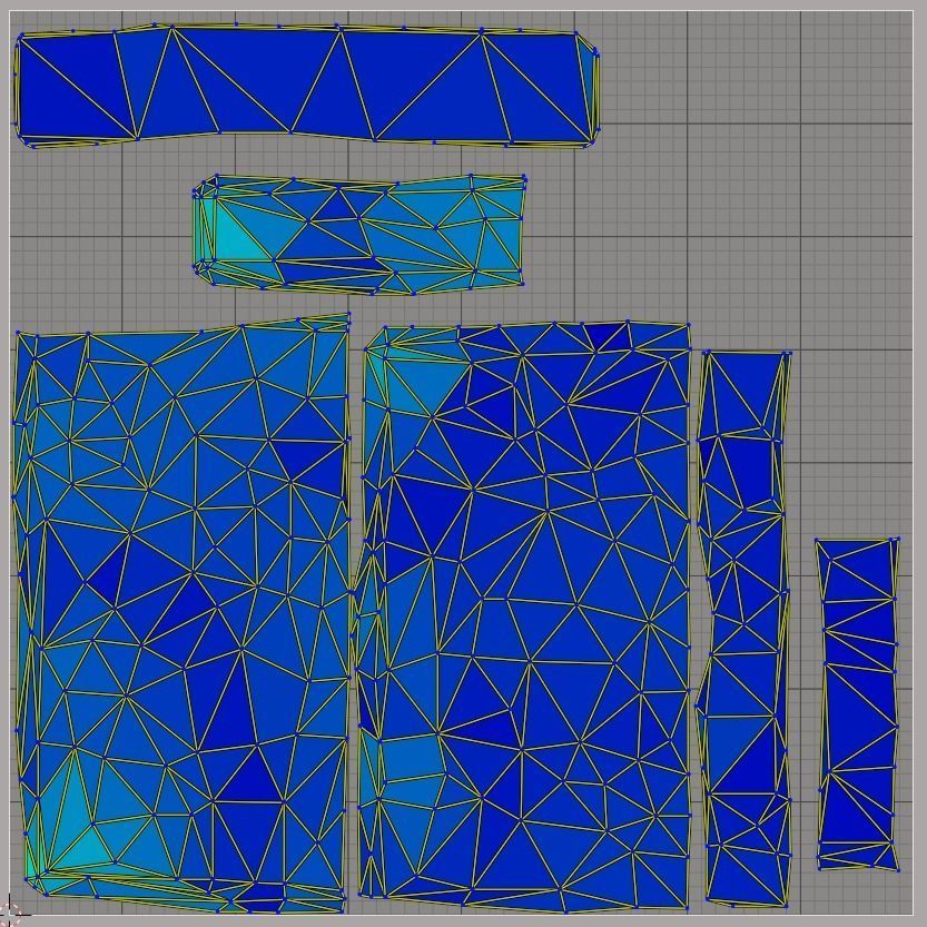 3D model Stone wall and column low poly VR / AR / low-poly | CGTrader