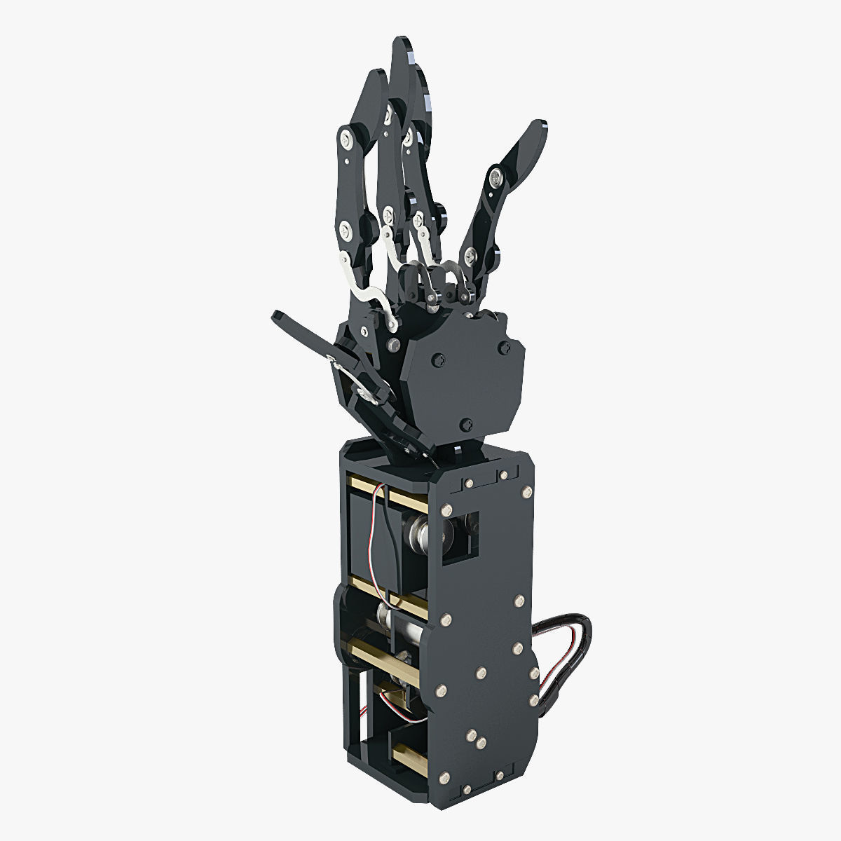 Industrial Robotic Arm Bionic Robot 3D model | CGTrader