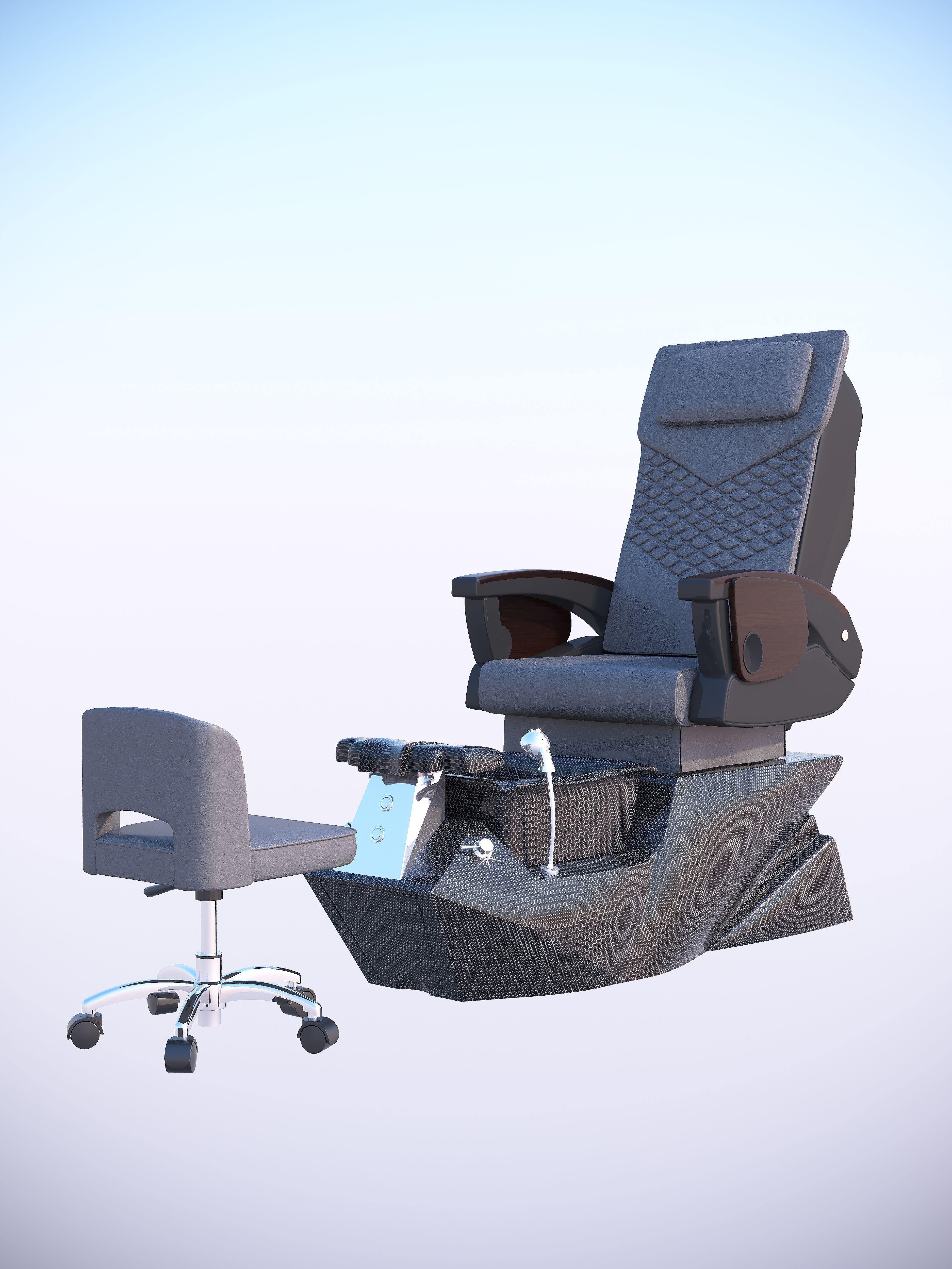 Pedicure chair - Aka spa 3D model | CGTrader
