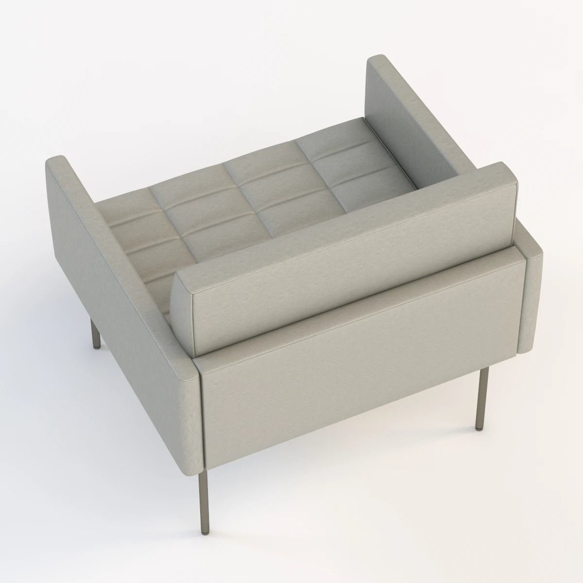 Geiger Tuxedo Component Lounge Chair 3D model | CGTrader