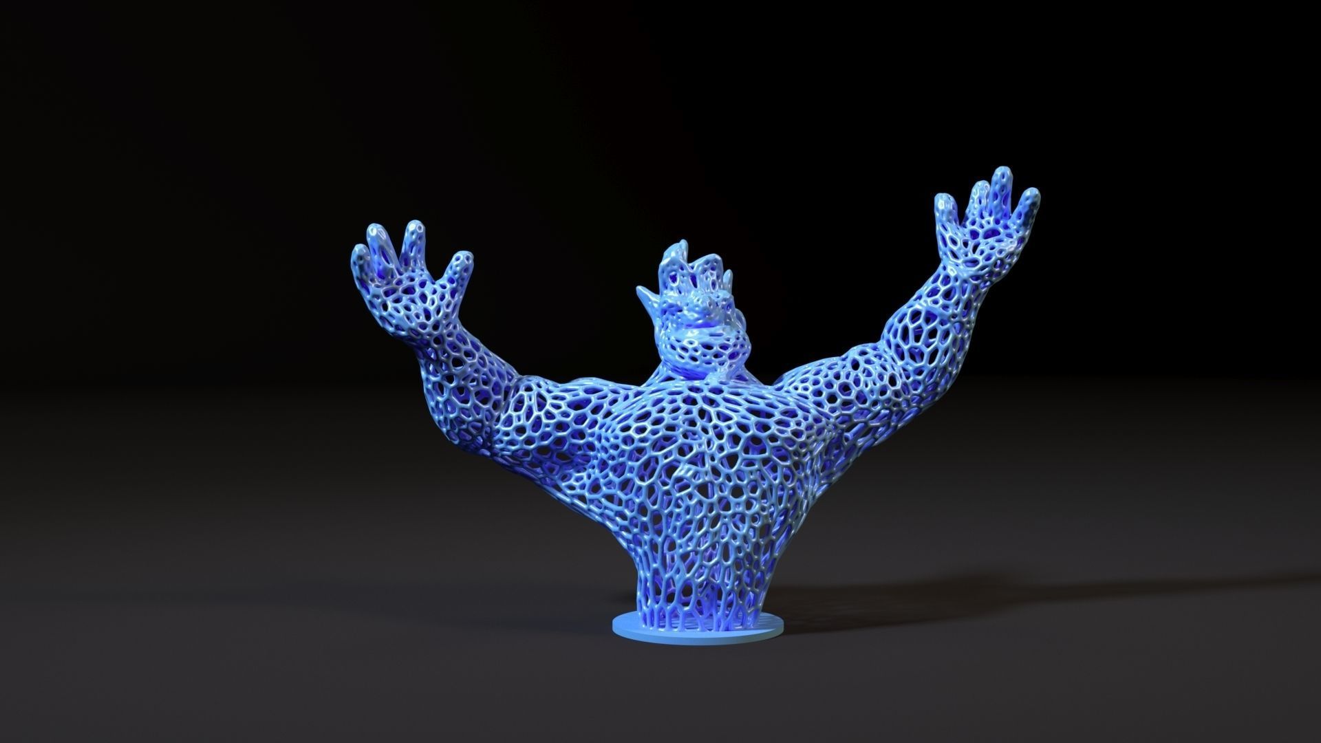 Aladdin Genie 3D model 3D printable | CGTrader