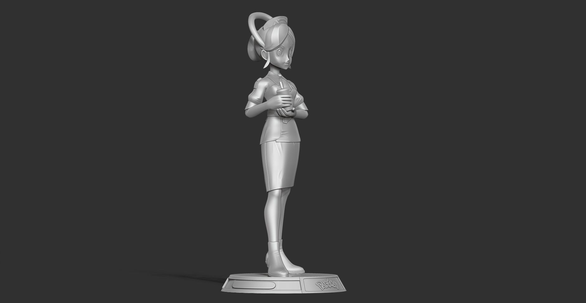 Tricia - Pokemon Masters Fanart 3D model 3D printable | CGTrader