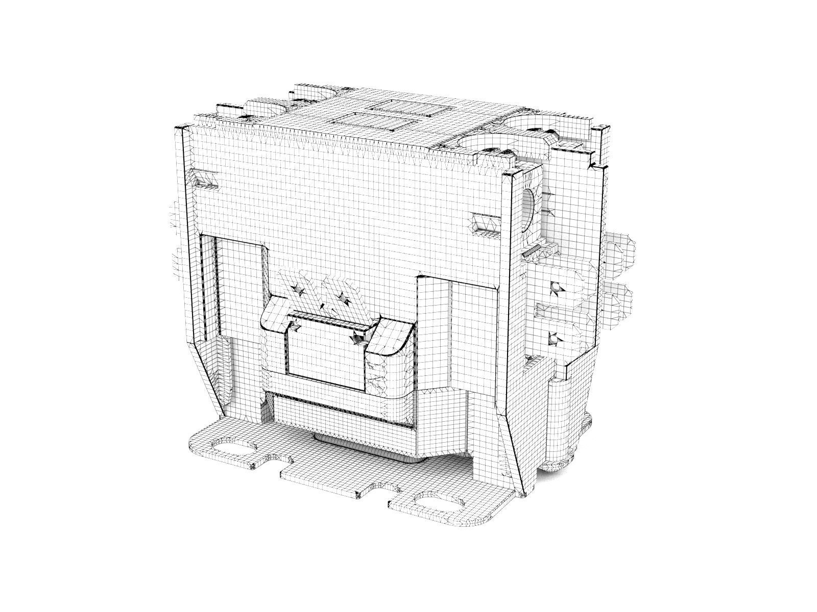 Electrical contactor 3D model | CGTrader