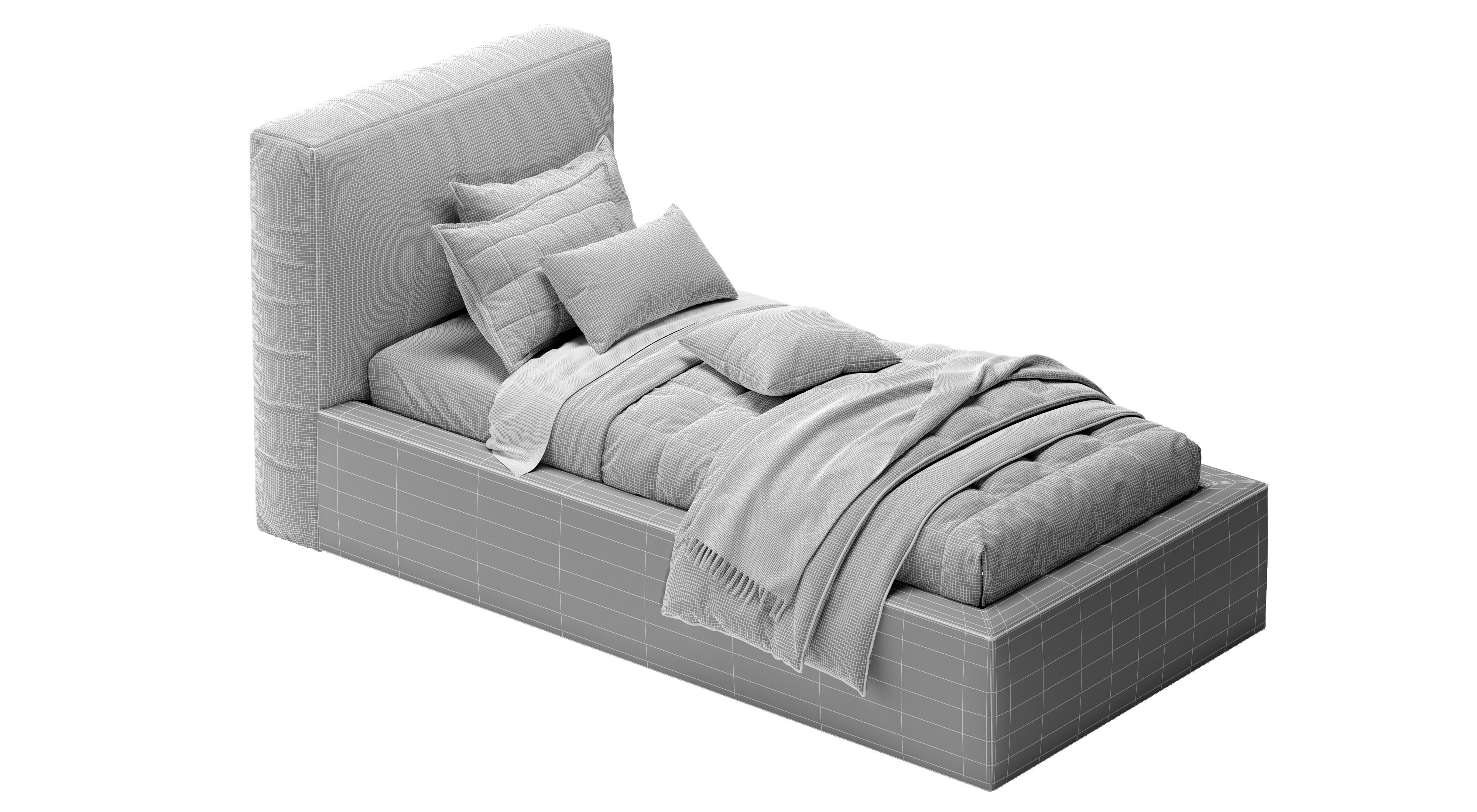 Ren Children Bed 3D model | CGTrader