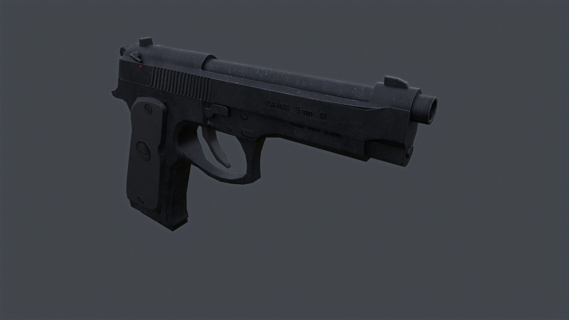 3D model Pamas G1 VR / AR / low-poly | CGTrader