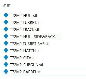 100 scale T72M2 MODERNA 3D model | CGTrader