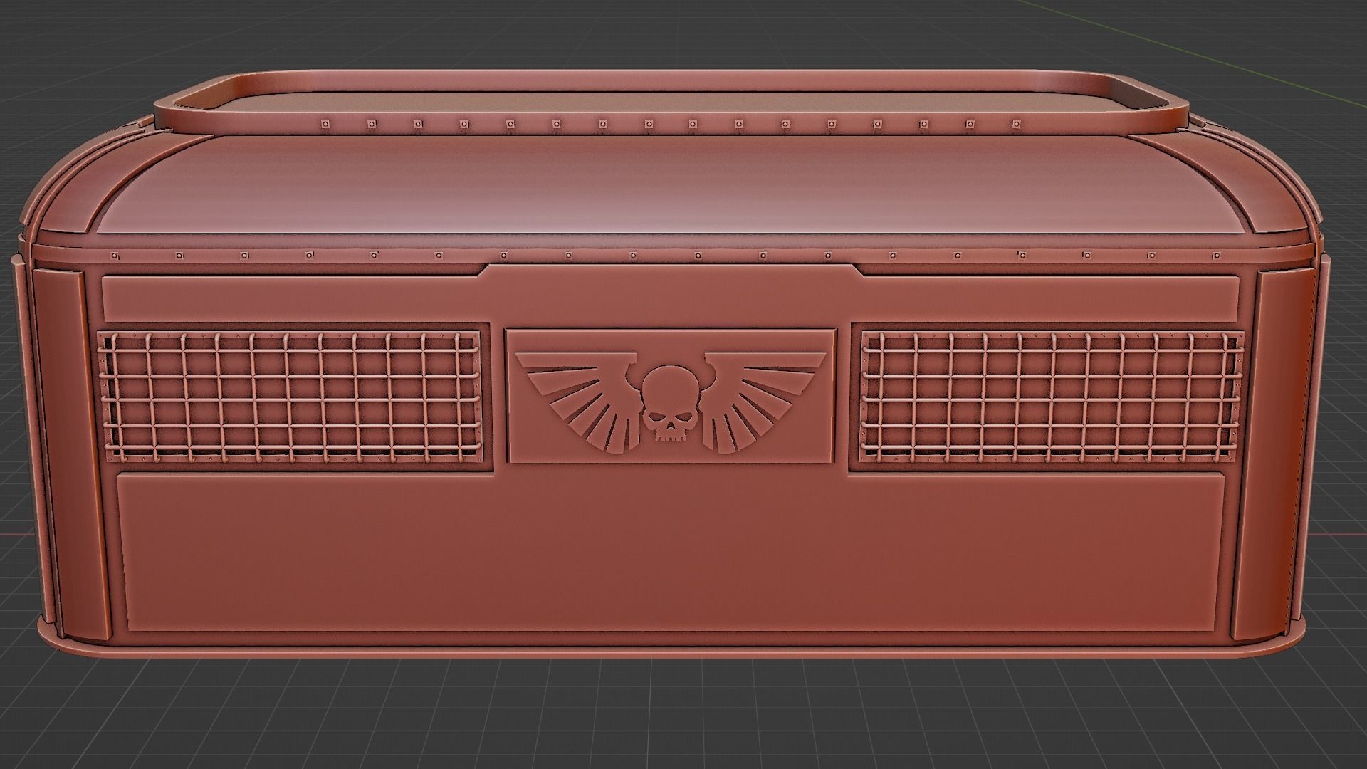 Imperial Guard Military Barrack 3D model 3D printable | CGTrader