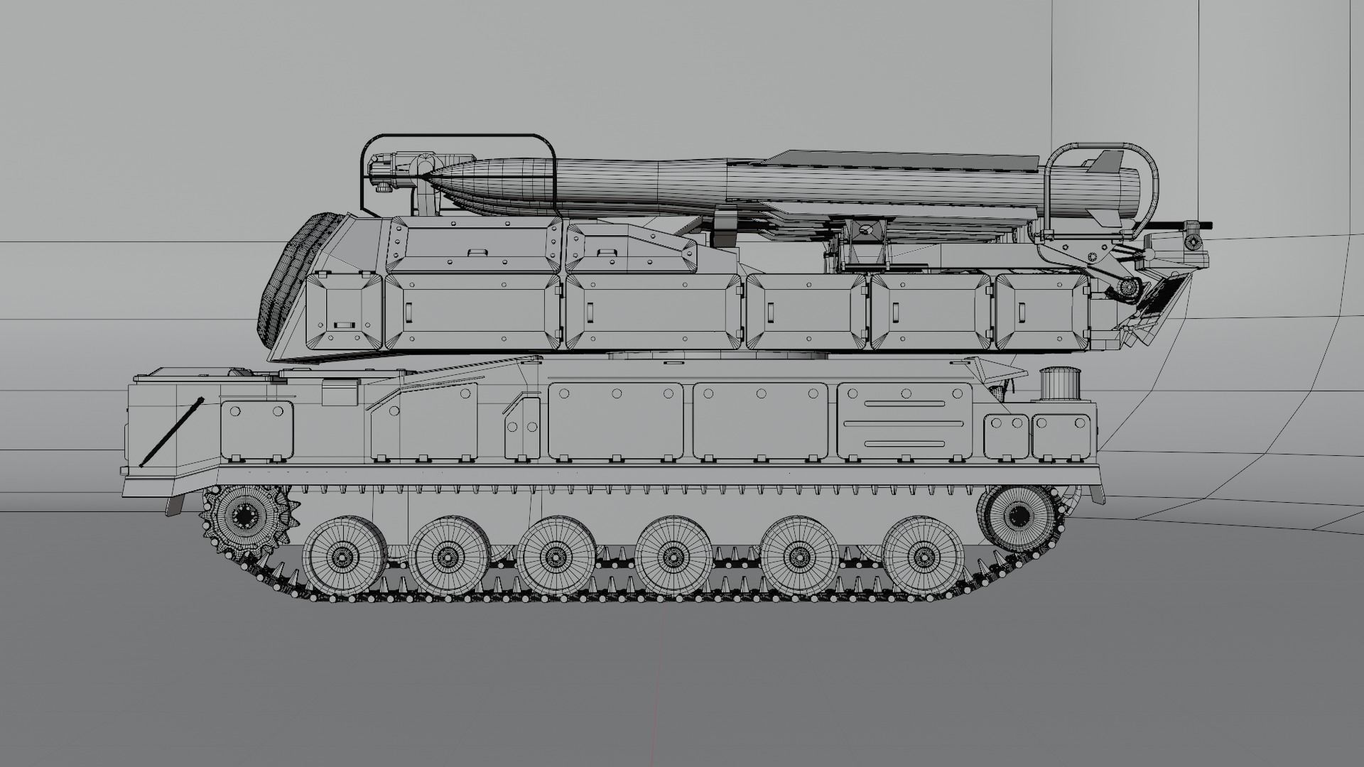 BUK-M2 9K37 SA-11 Gadfly 3D model | CGTrader