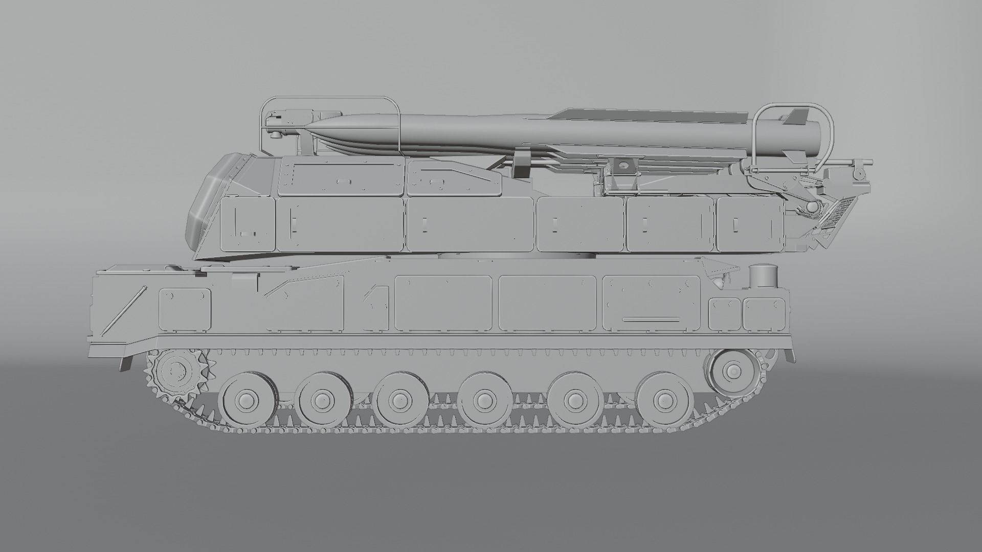 BUK-M2 9K37 SA-11 Gadfly 3D model | CGTrader