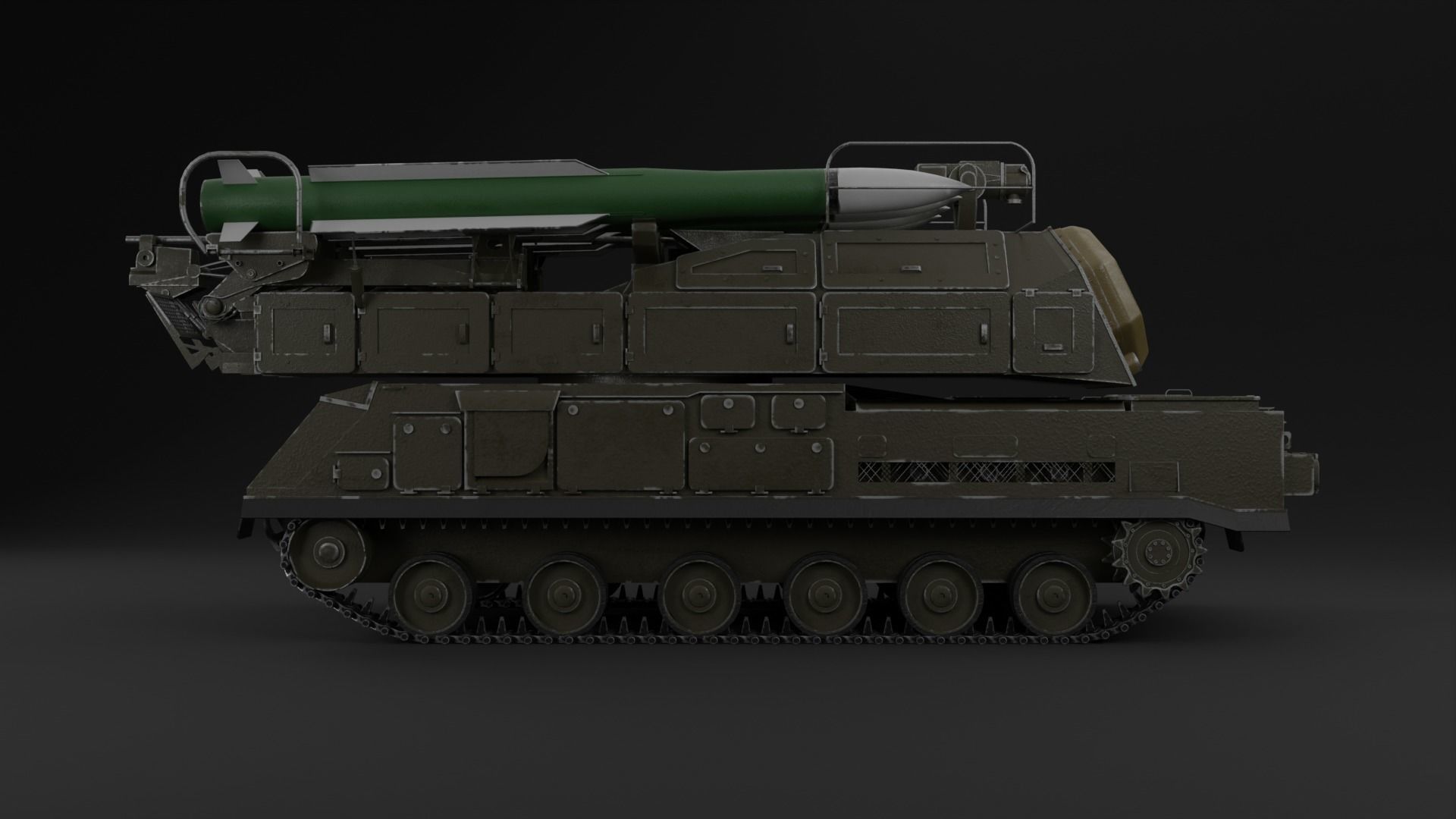 BUK-M2 9K37 SA-11 Gadfly 3D model | CGTrader