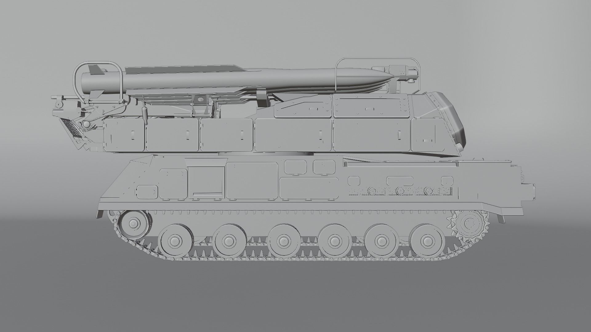 BUK-M2 9K37 SA-11 Gadfly 3D model | CGTrader