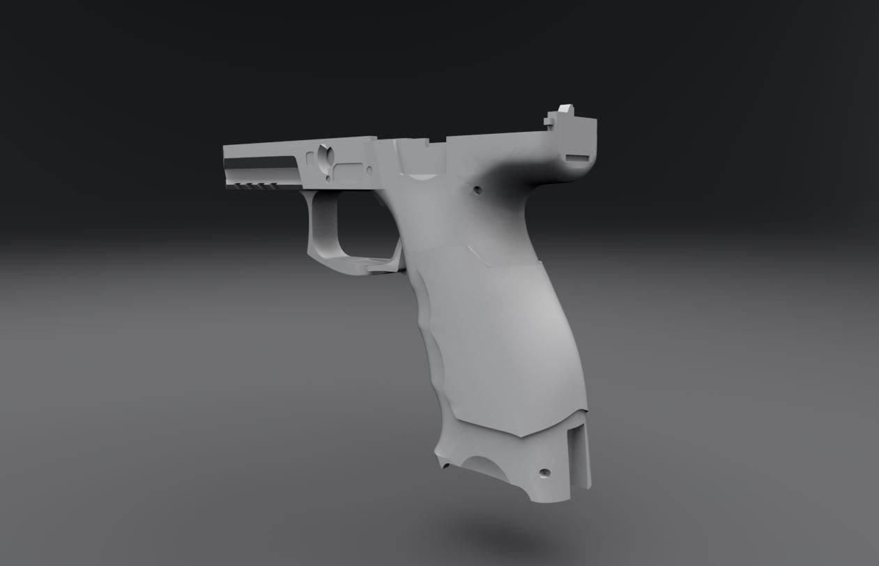 VP9 frame 3D model 3D printable | CGTrader