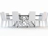 Octa Table With Chair 3D model | CGTrader