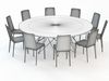 Octa Table With Chair 3D model | CGTrader