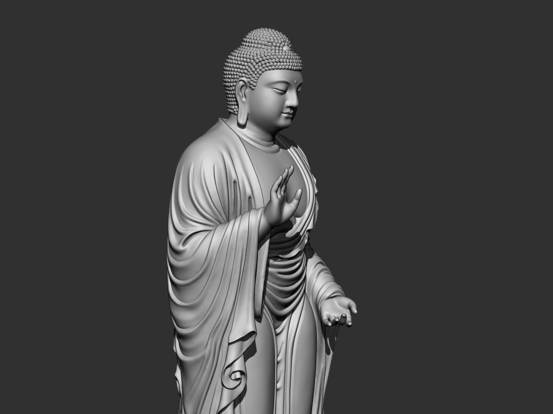 Buddha statues 3D model 3D printable | CGTrader