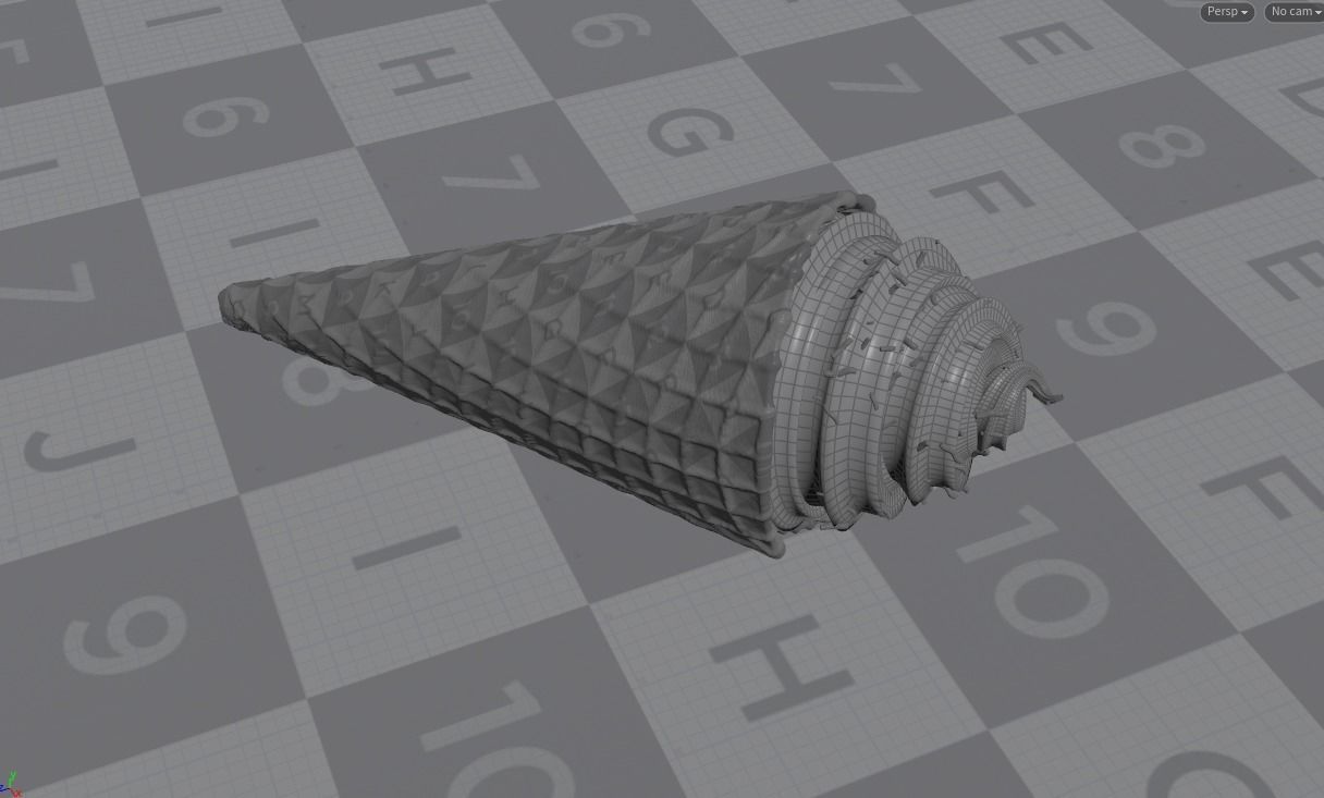 Ice cream free 3D model | CGTrader