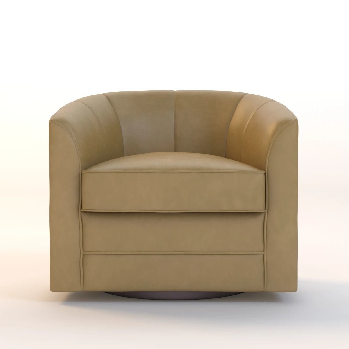 Milo Swivel Slipper Chair 3D model | CGTrader
