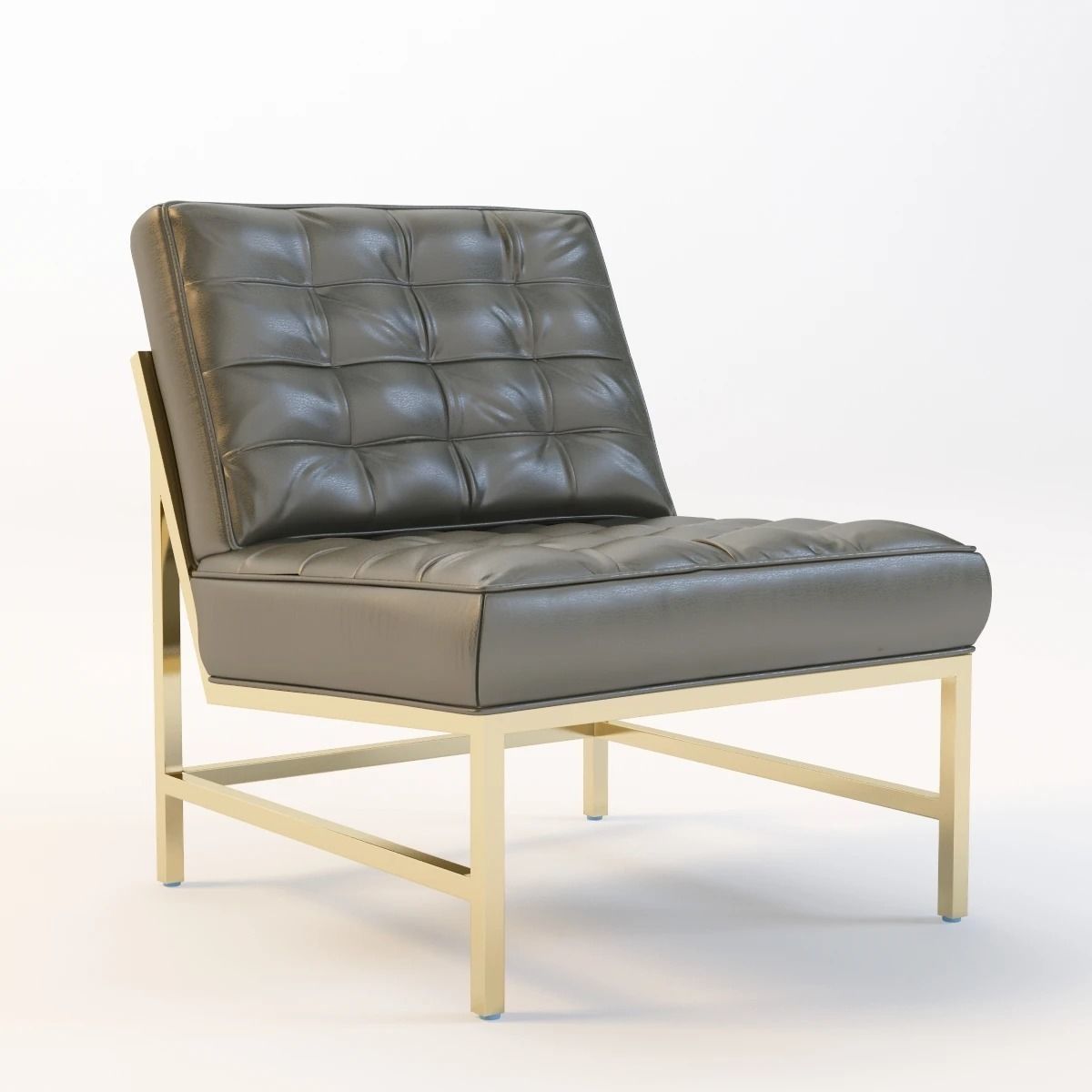 Mid Century Major Chair 3D model | CGTrader