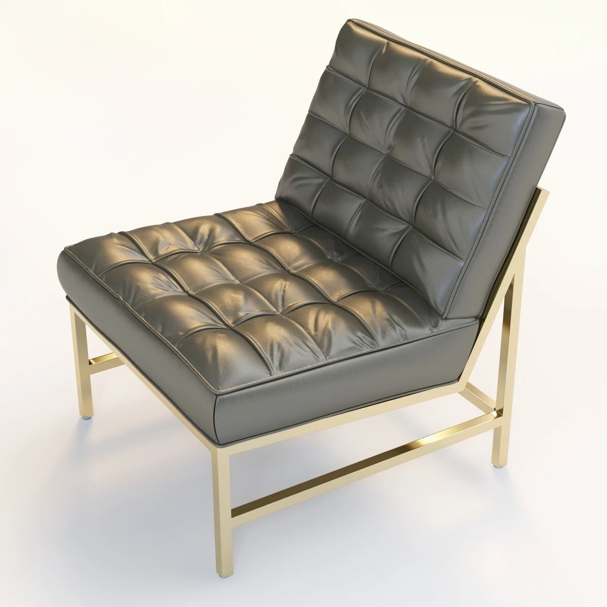 Mid Century Major Chair 3D model | CGTrader