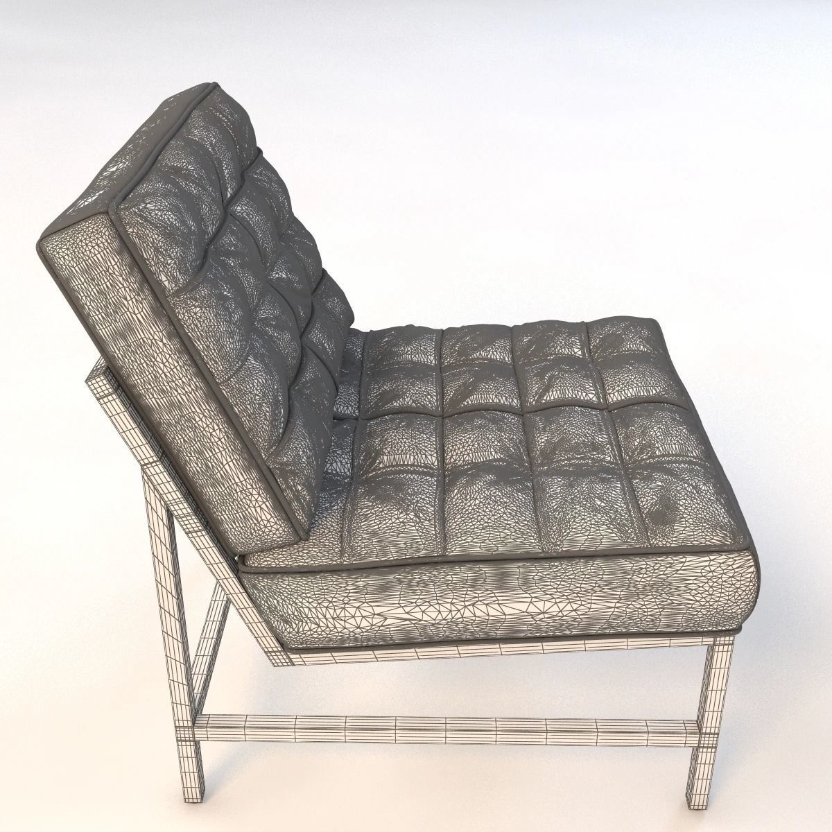 Mid Century Major Chair 3D model | CGTrader