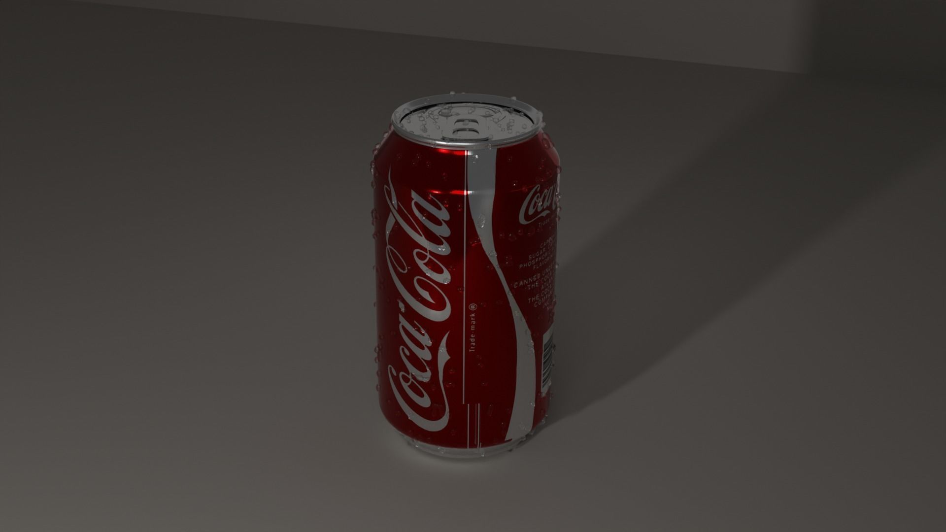 Coca cola coke soda can 330ml realistic 3d model 3D model | CGTrader