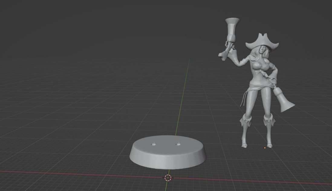 Miss Fortune 3D Model for print 3D model 3D printable | CGTrader