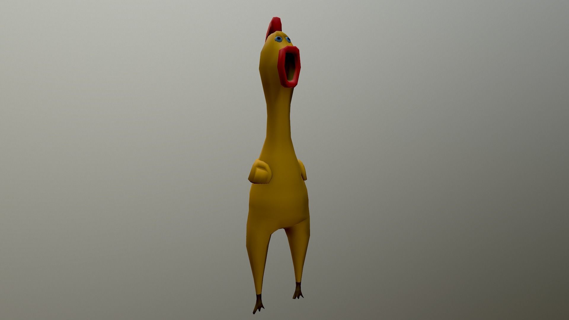 3D model Rubber Chicken VR / AR / low-poly | CGTrader