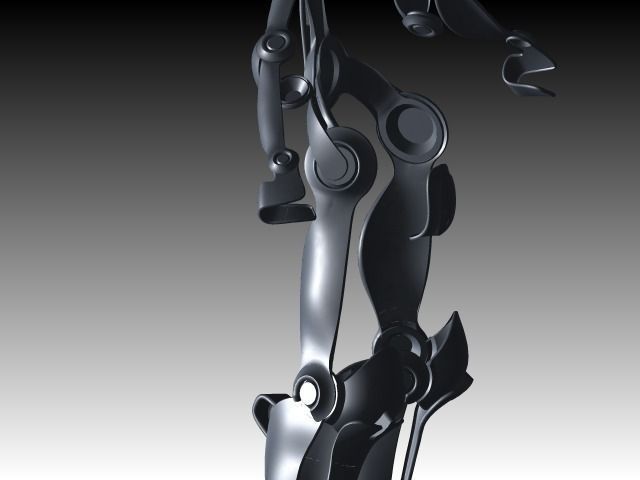Exoskeleton futuristic robots free 3D model | CGTrader