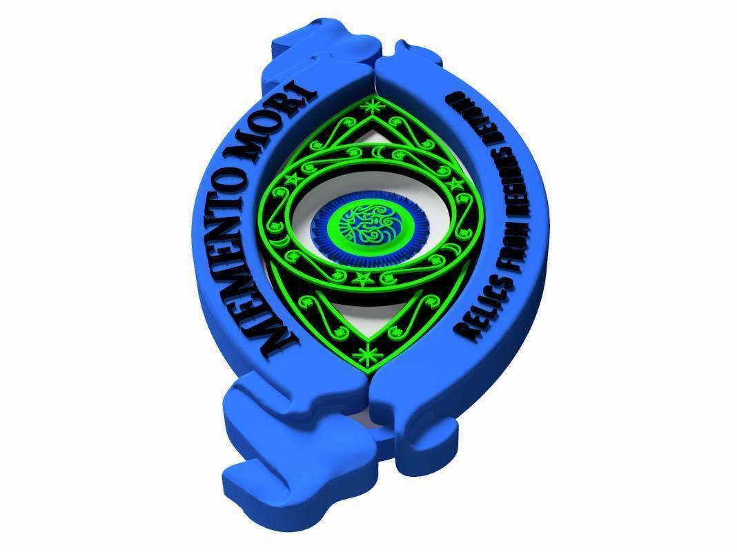 Enchanting Memento Mori Sign from Haunted Mansion 3D model 3D printable ...
