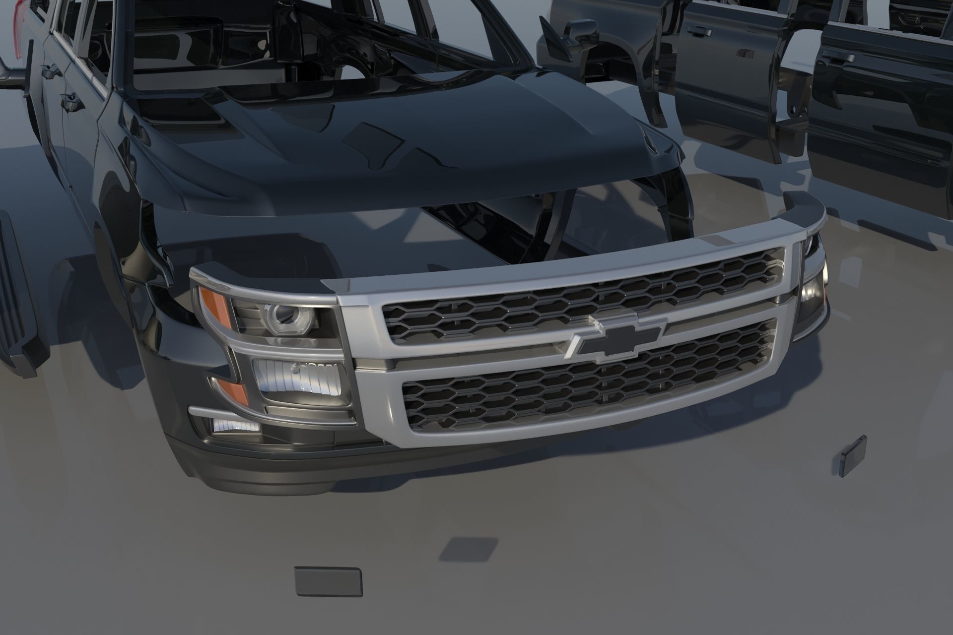Chevrolet Suburban 12th Gen 3D model 3D printable | CGTrader