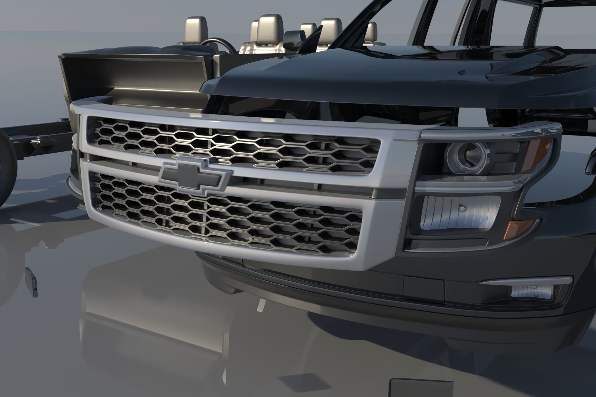 Chevrolet Suburban 12th Gen 3D model 3D printable | CGTrader