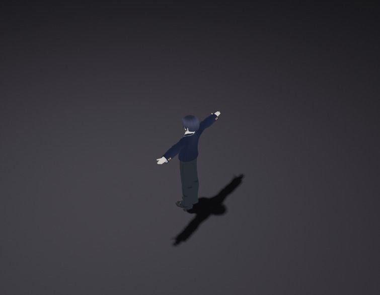 Anime Man Character - Formal Style 3D model | CGTrader