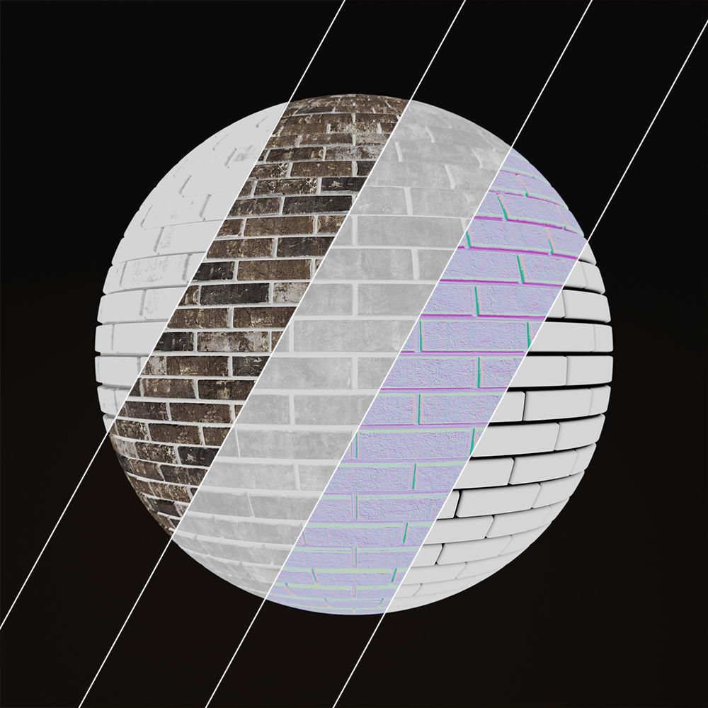 Sheltered Bluff Running and Stack Bricks Texture Texture | CGTrader
