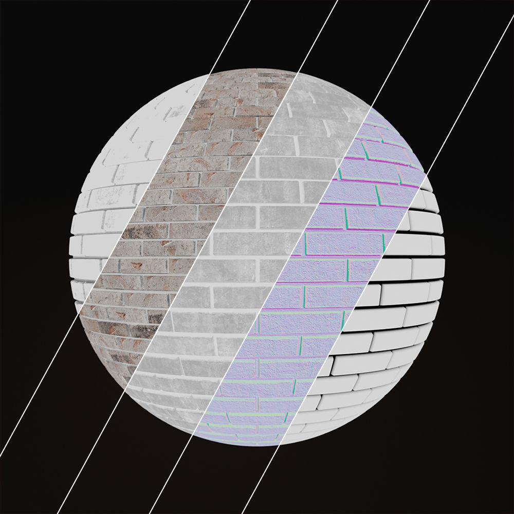 Silver Thorn King Running and Stack Bricks Texture Texture | CGTrader