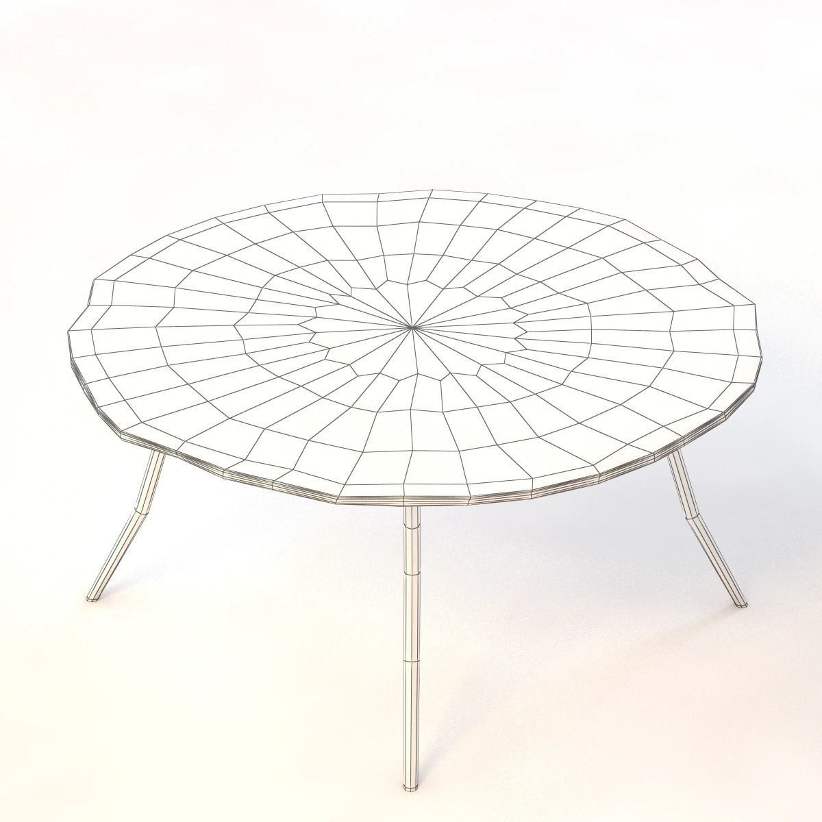 Lean Coffee Table 3D model | CGTrader