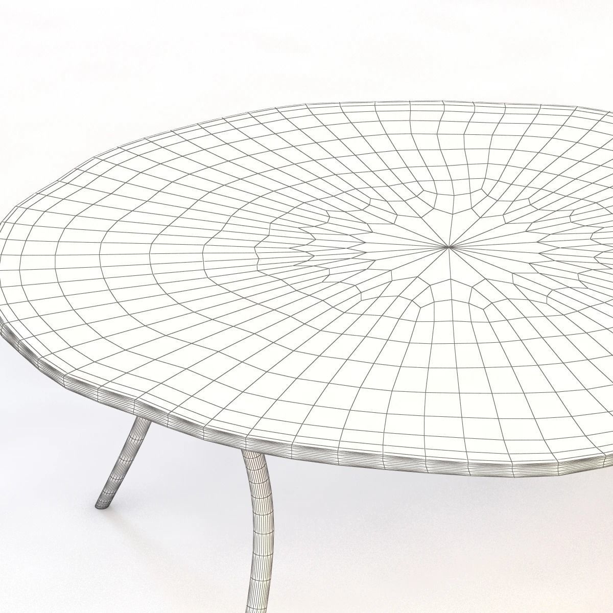 Lean Coffee Table 3D model | CGTrader