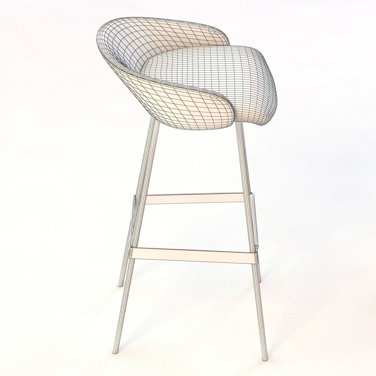 Karl Barstool 3D model | CGTrader