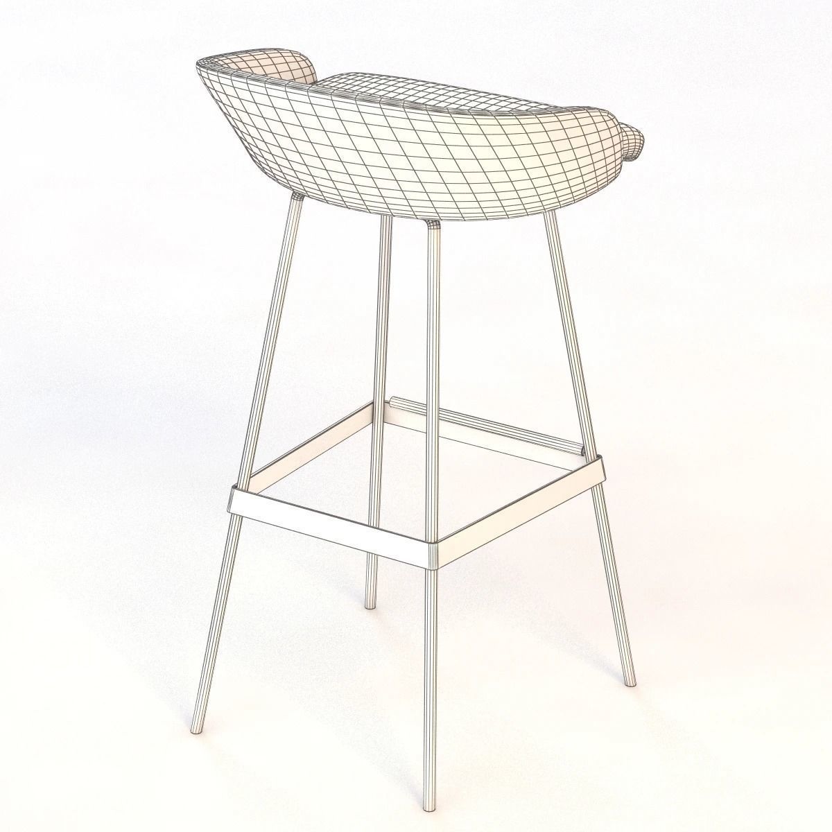 Karl Barstool 3D model | CGTrader