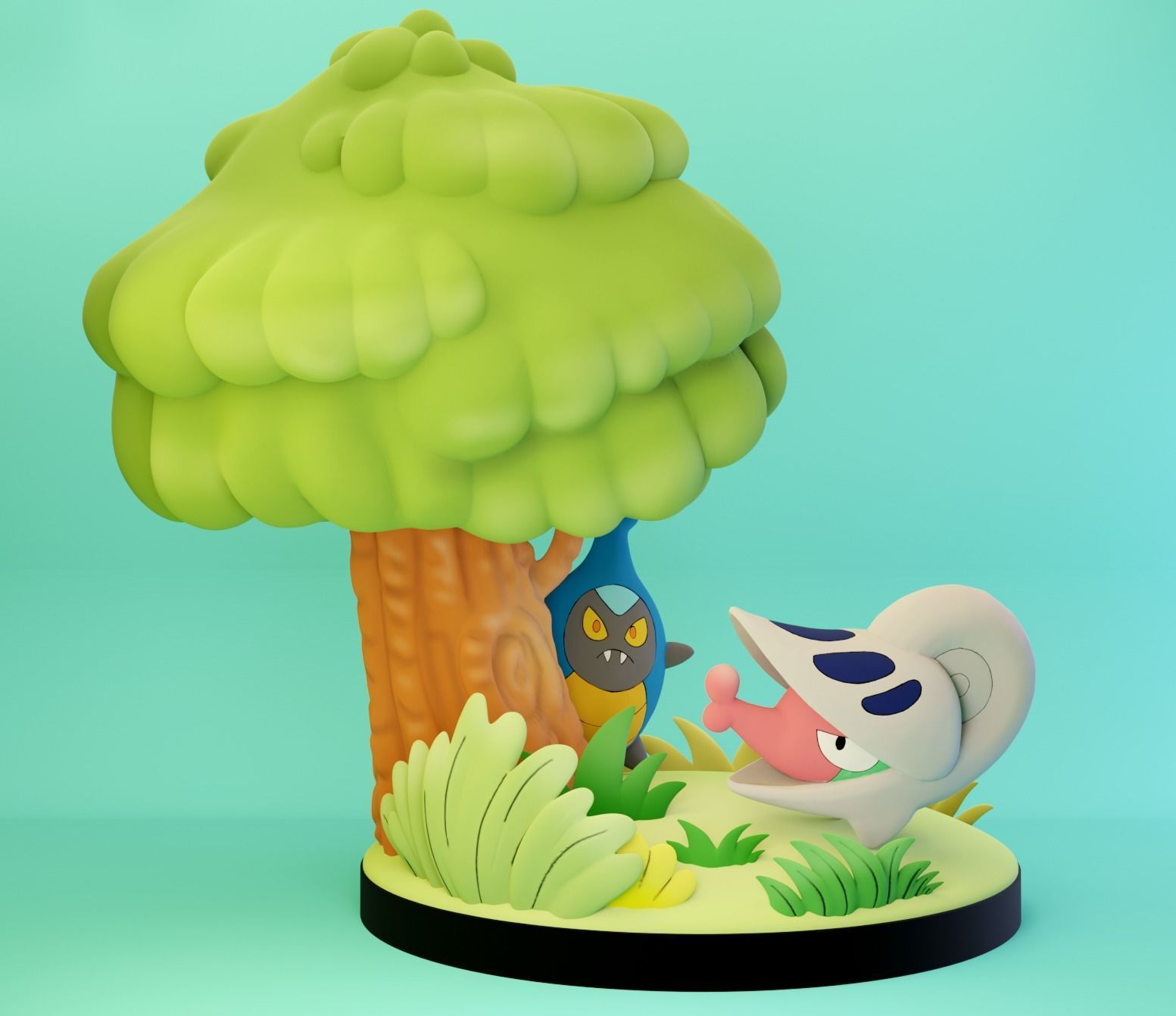 Pokemon Shelmet and Karrablast 3D print 3D model 3D printable | CGTrader